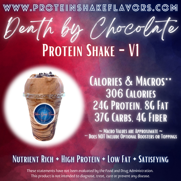 Protein Powder Shake Recipe: Death By Chocolate Meal Replacement Drink ...